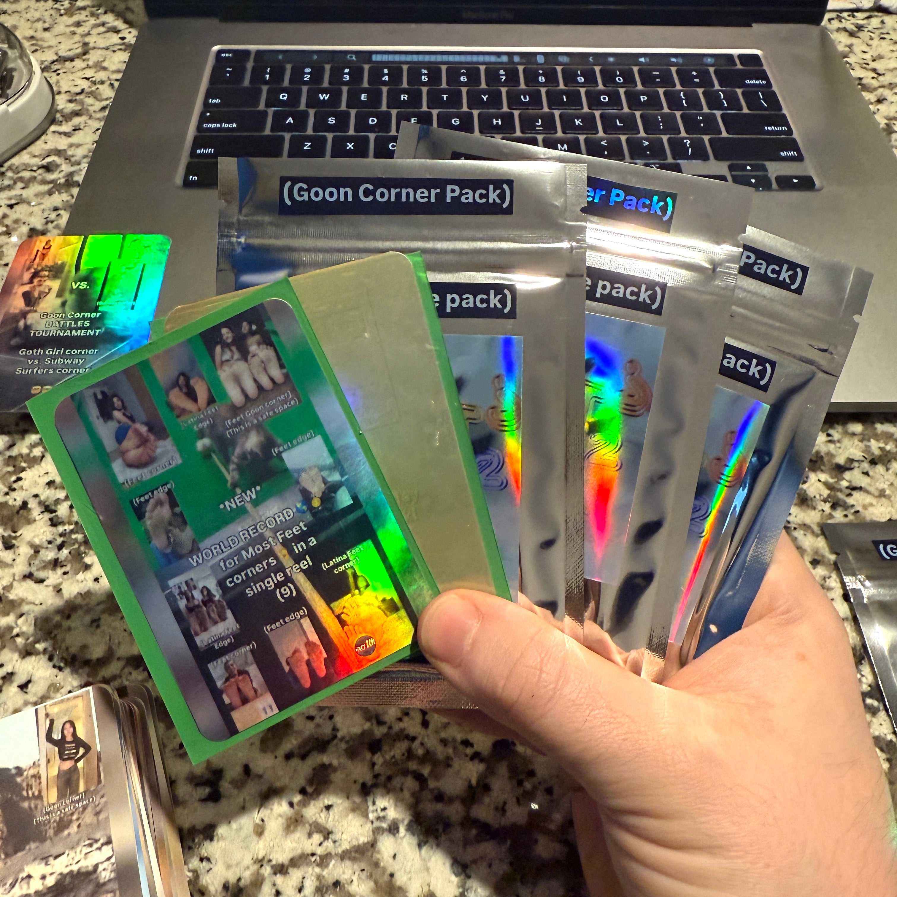 Goon Corner Card Packs (Limited) – PERKTUNES Card Pack Shop